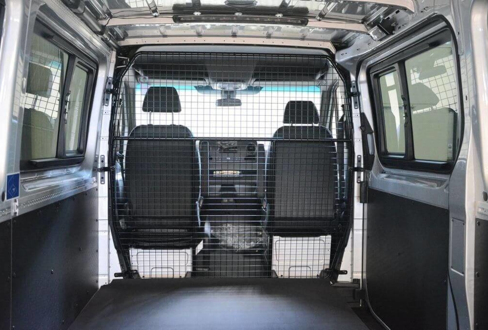 Trenngitter nach DIN ISO 27956 für Transporter