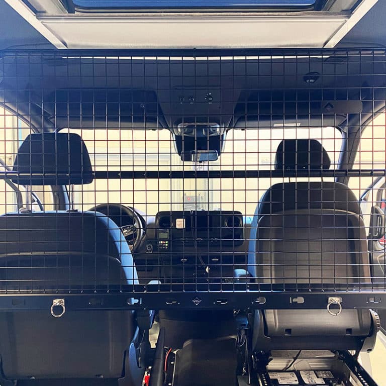 Trenngitter nach DIN ISO 27956 für Transporter